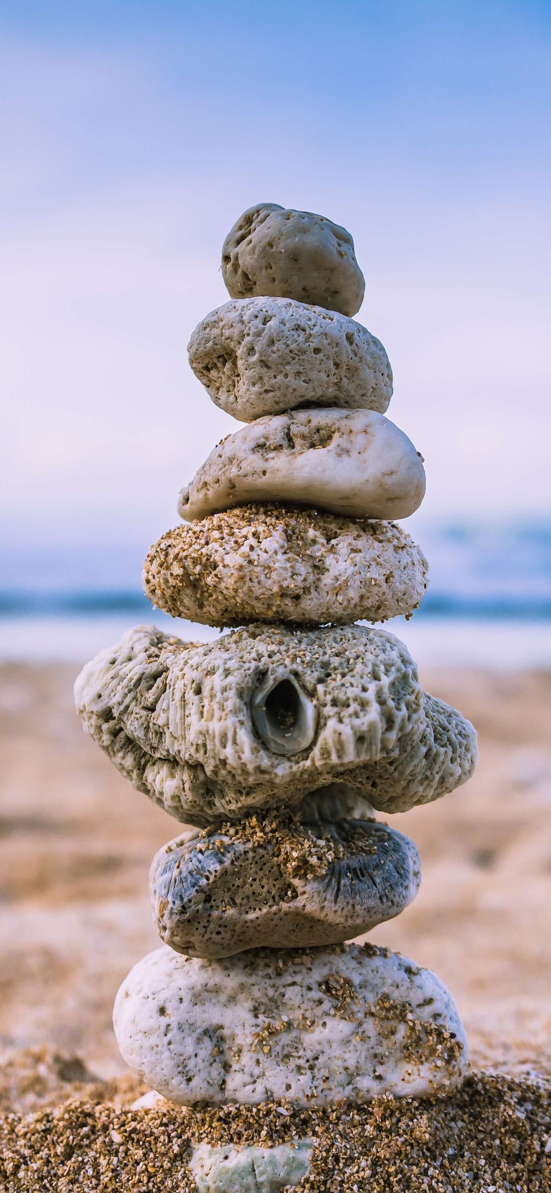 Pebble Stack by Michael Gillett | Wallpapers | WallpaperHub