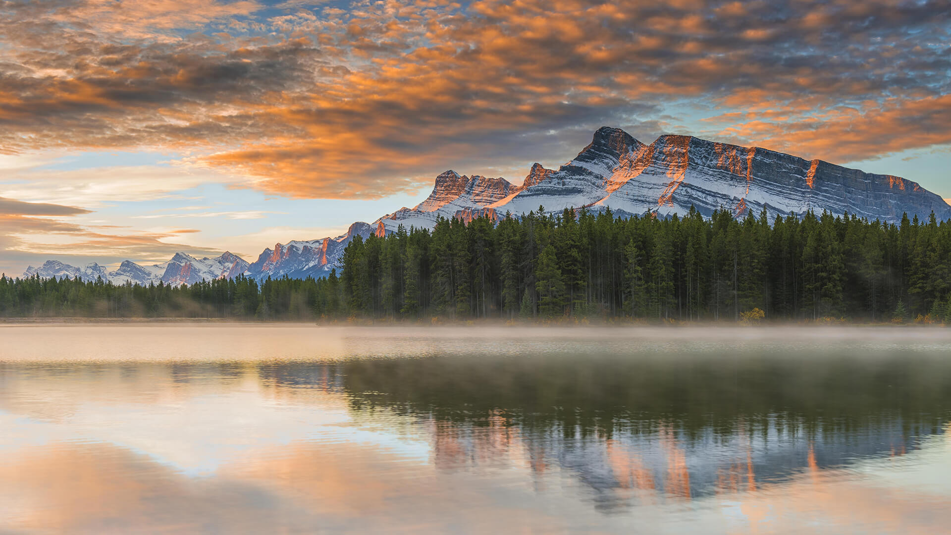 Among the most photographed in the Rockies by Microsoft | Wallpapers ...