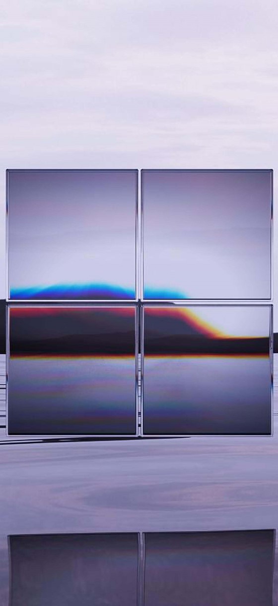 Microsoft Logo Reflections by Microsoft | Wallpapers | WallpaperHub