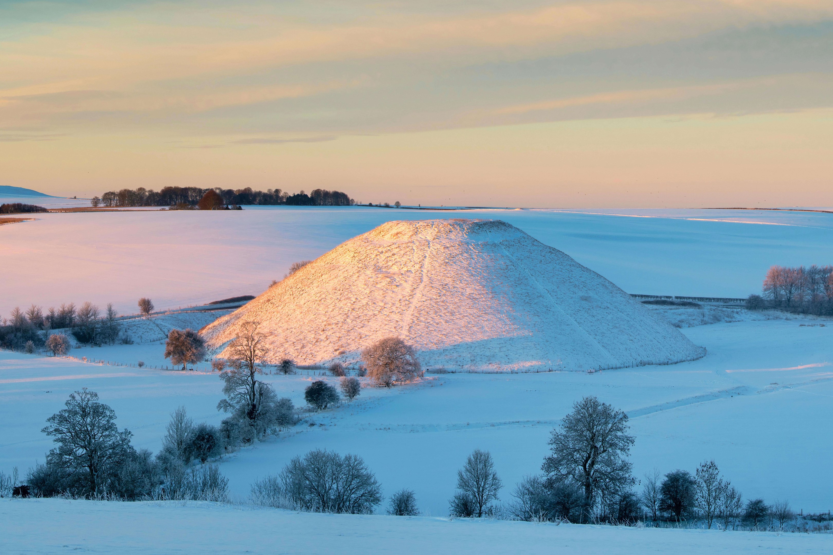 The glowing winter by Microsoft | Wallpapers | WallpaperHub