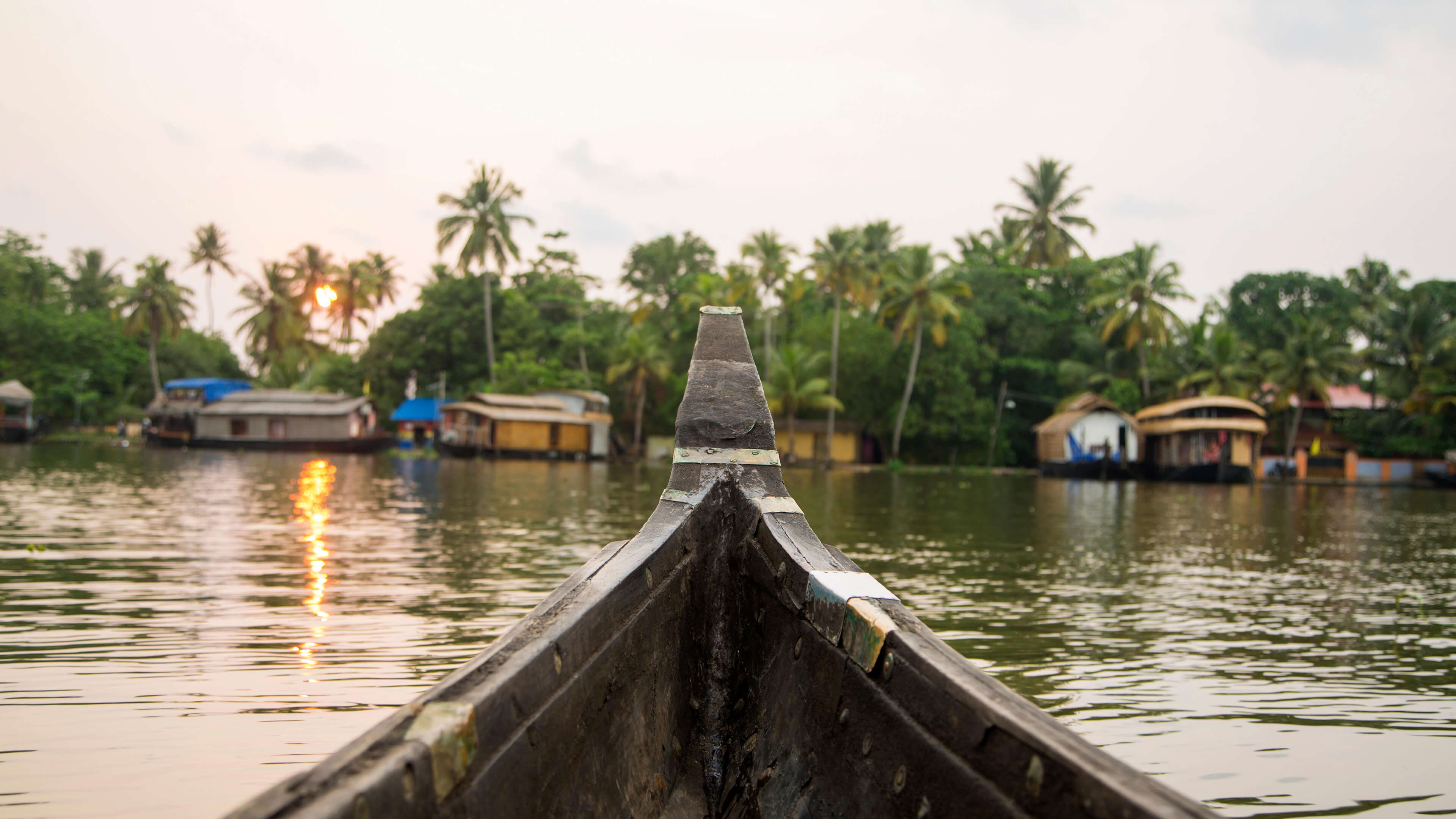 This backwater boat beckons by Microsoft | Wallpapers | WallpaperHub