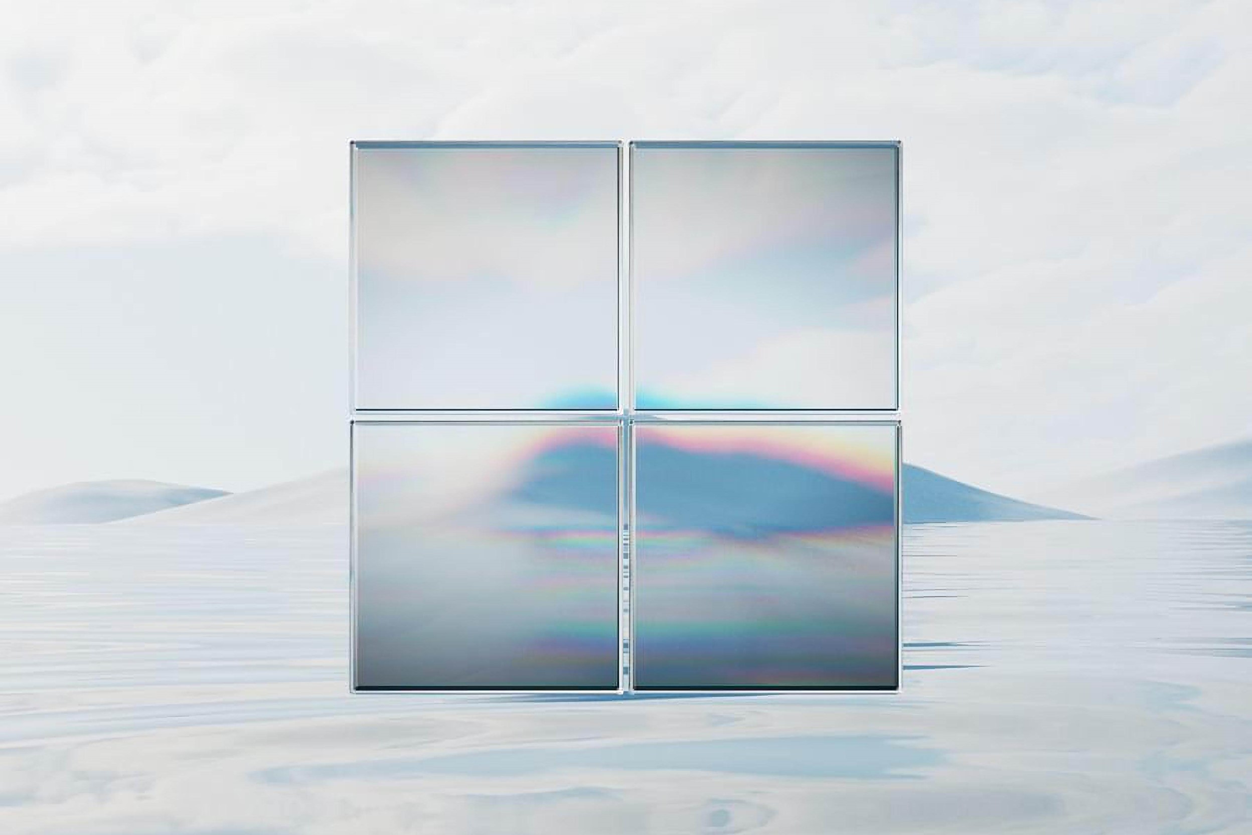 Microsoft Logo Reflections by Microsoft | Wallpapers | WallpaperHub