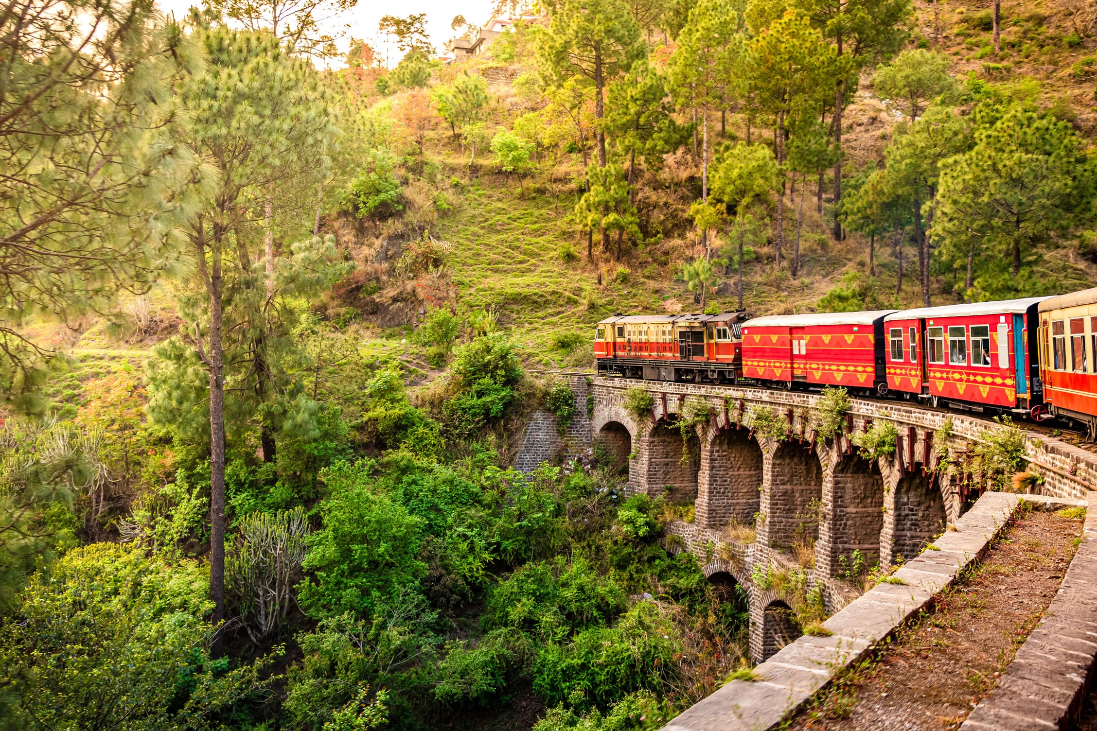A train journey to remember by Microsoft | Wallpapers | WallpaperHub