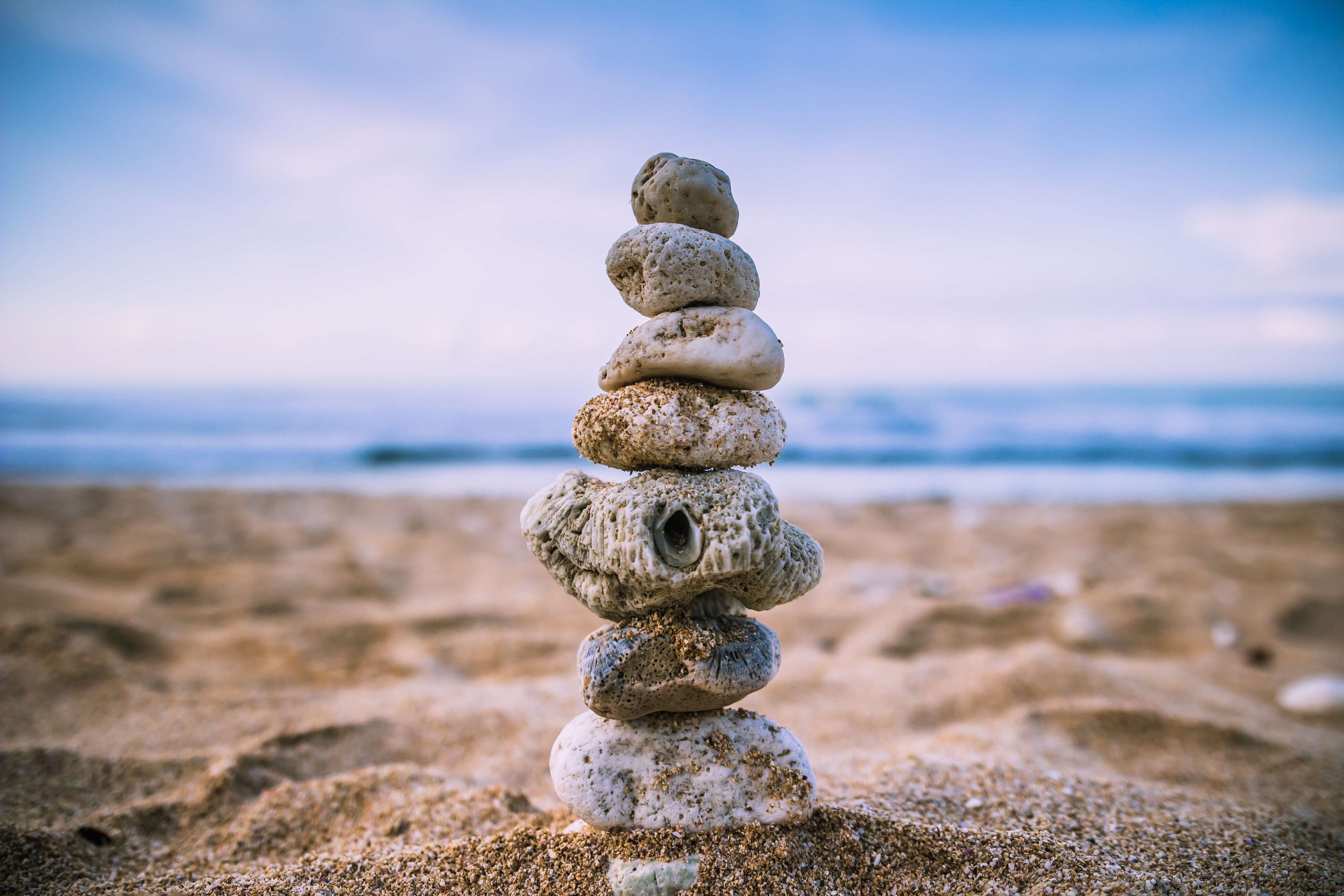 Pebble Stack by Michael Gillett | Wallpapers | WallpaperHub
