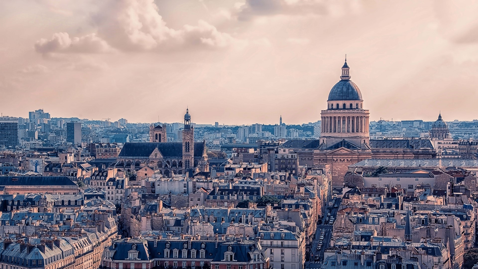 Under Paris skies by Microsoft | Wallpapers | WallpaperHub