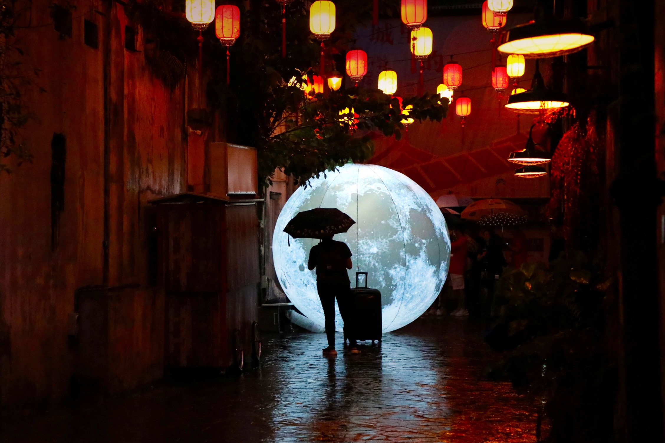 Getting starry-eyed at the moon by Microsoft | Wallpapers | WallpaperHub