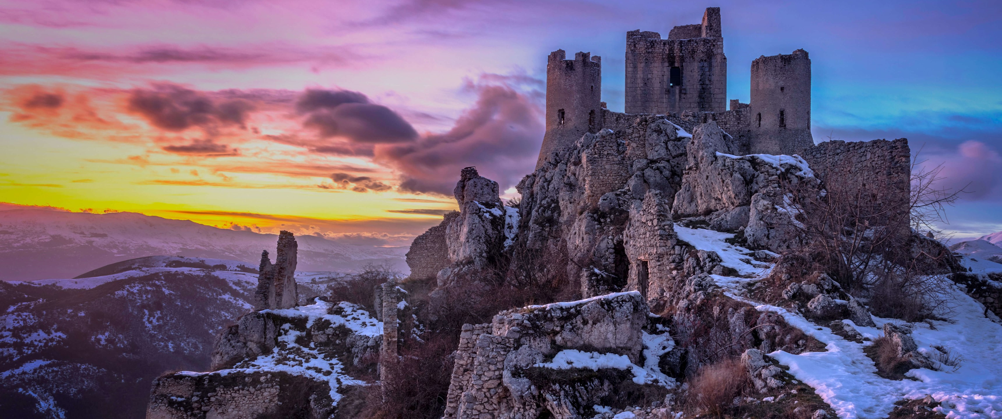 A fortress in the sky by Microsoft | Wallpapers | WallpaperHub