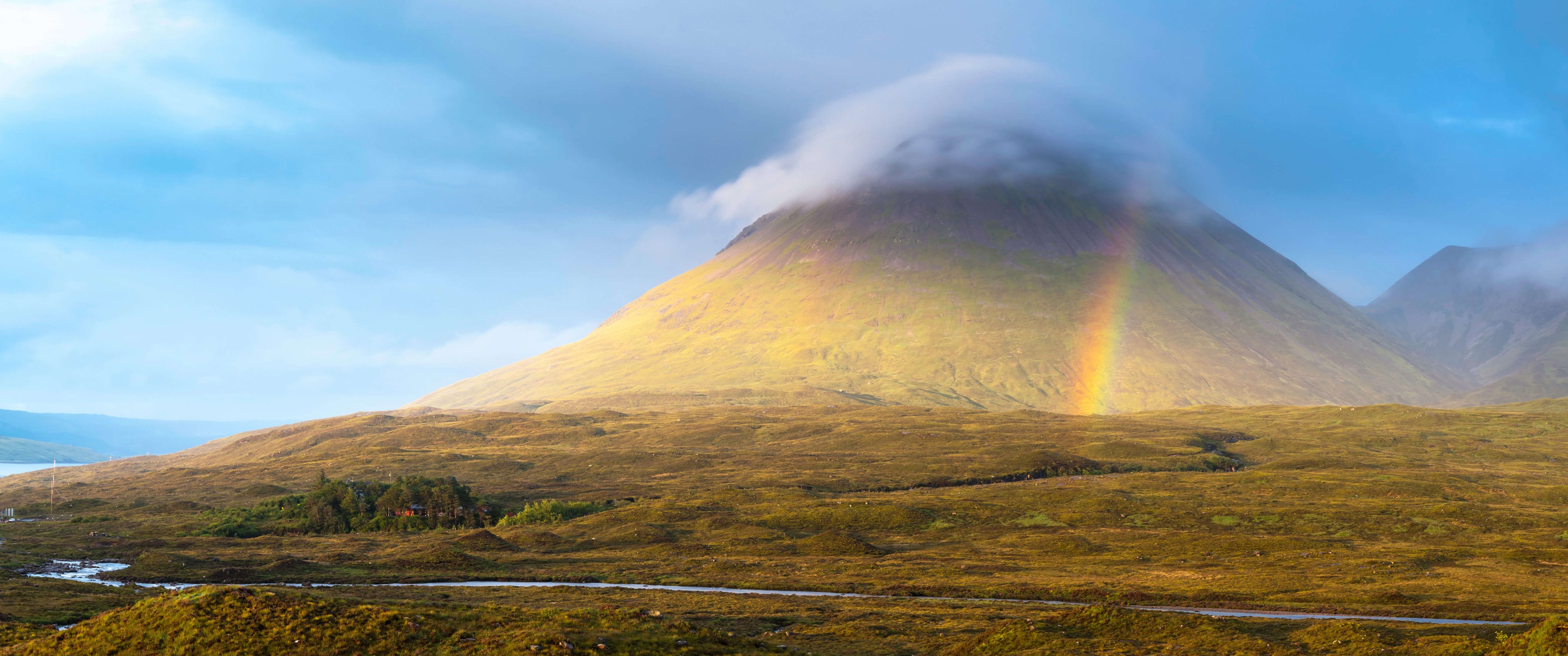Rainbow over the Red Hills by Microsoft | Wallpapers | WallpaperHub